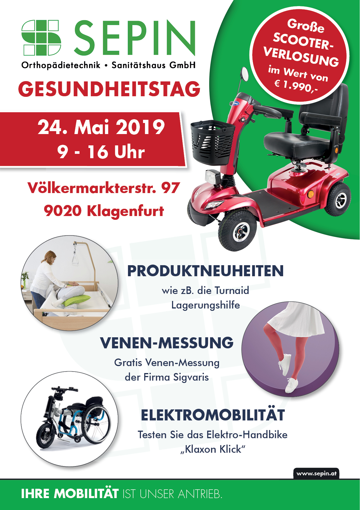 SEPIN Orthopädietechnik - Ihr Sanitätshaus in Klagenfurt, Villach ...